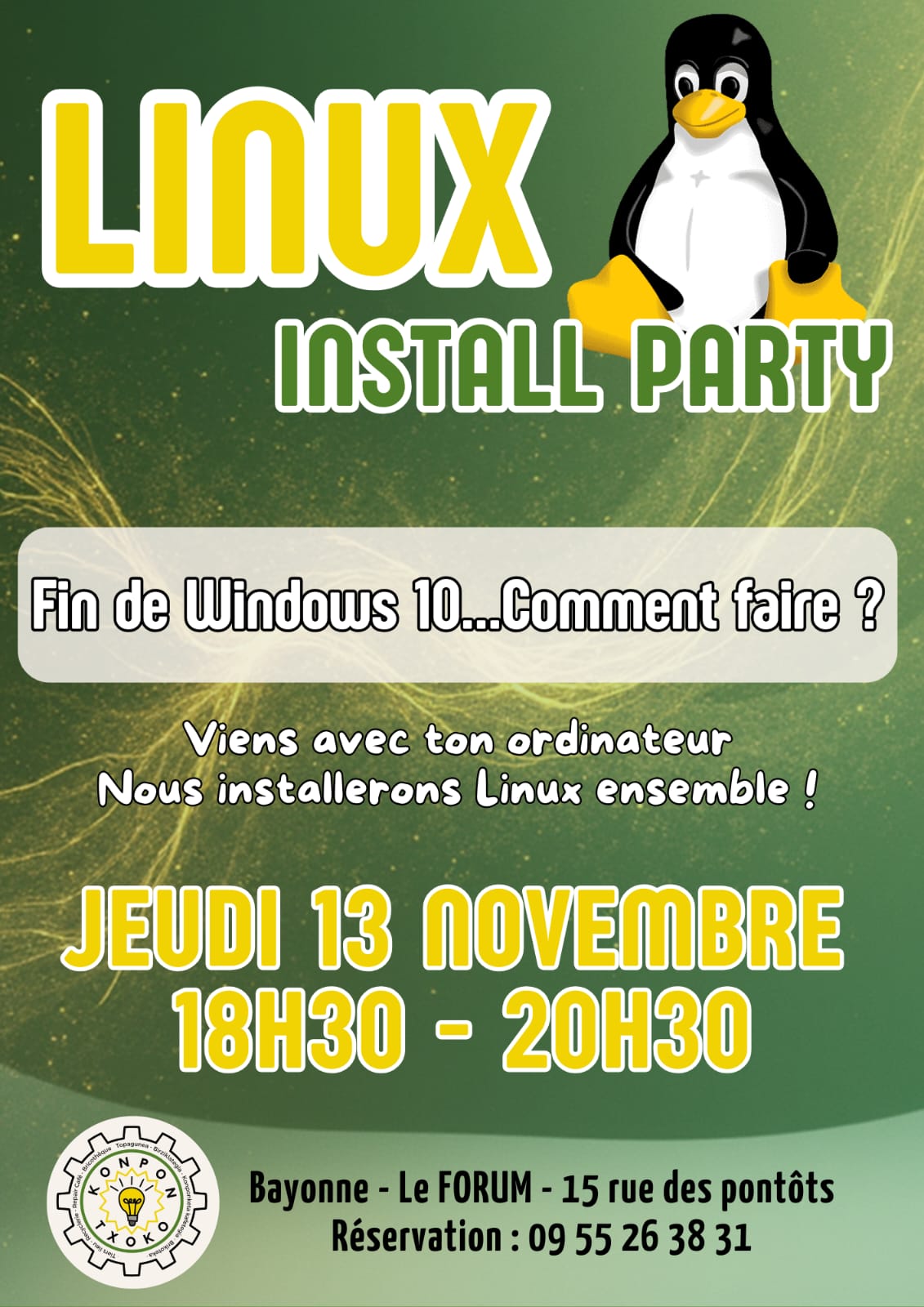 Face au géant Microsoft, organisons localement l’alternative ! Linux ...